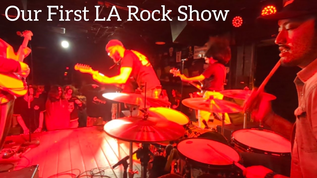 Our First LA Rock Show - YouTube