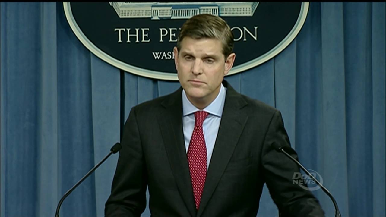 Pentagon Press Secretary Updates Reporters - YouTube