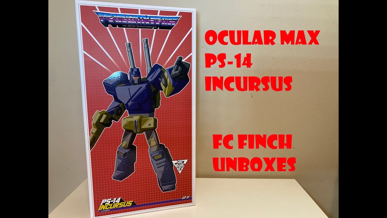 OCULAR MAX PS-14 INCURSUS - MASTERPIECE ONSLAUGHT: FINCH UNBOXES - YouTube