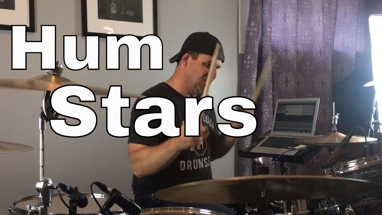 Hum "Stars" Drum Cover (HQ audio Drumless track) - YouTube