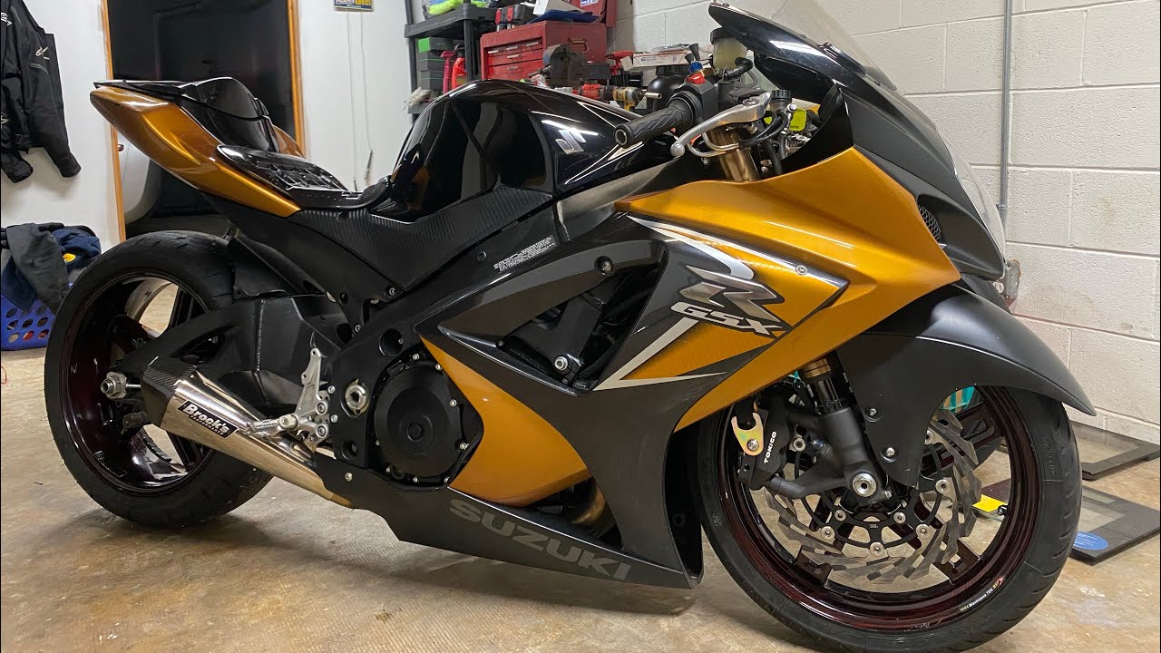 Fitting Gen 2 Busa BST’s to my K8 1K!!! - YouTube