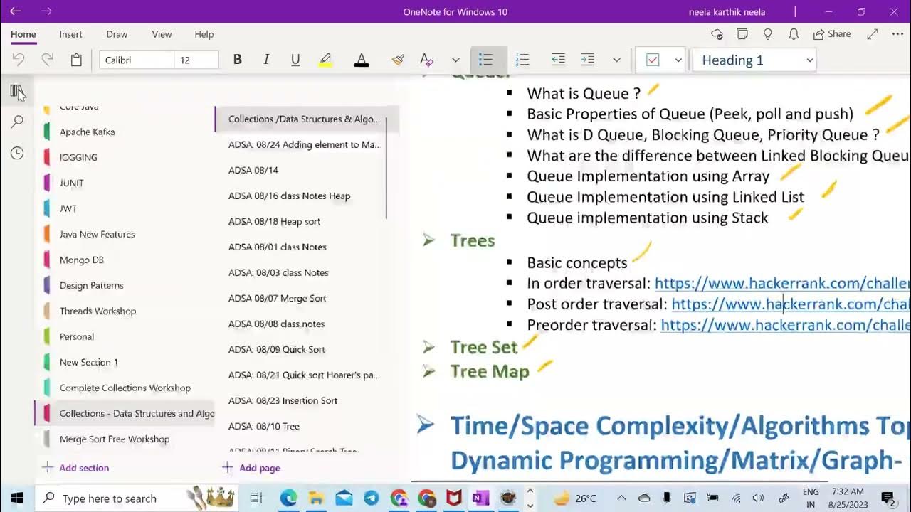 20 ADVANCE DSA WITH JAVA SESSION 20 - YouTube