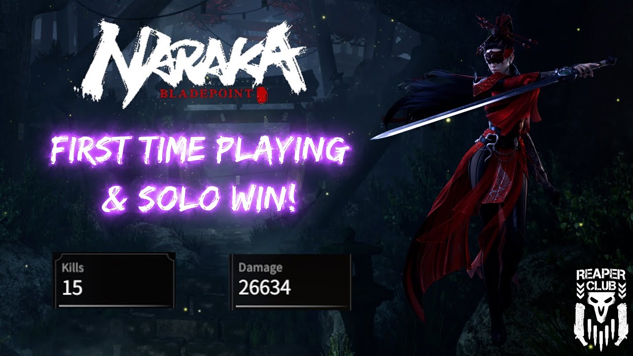[Naraka] First Time Playing Naraka and Solo Win! | Multi-kill, Anti ...