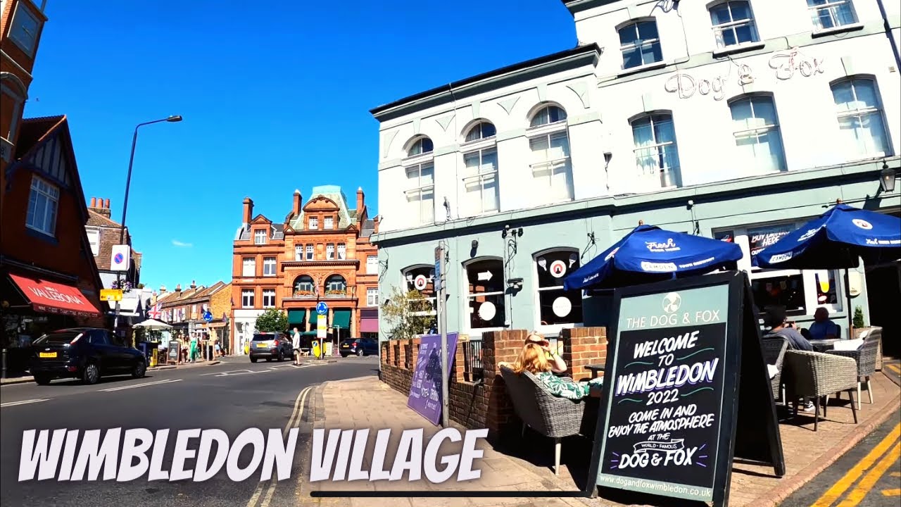[4K] SW19: A walk through the iconic Wimbledon Village| London Walks ...