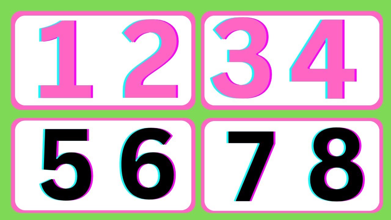 Courting Numbers | 123 Learning for kids | 1 To 20 Numbers| 1234 Number ...