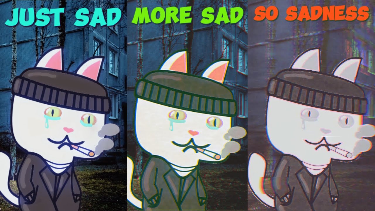 Russian Doomer Cat : What are you like today? - YouTube