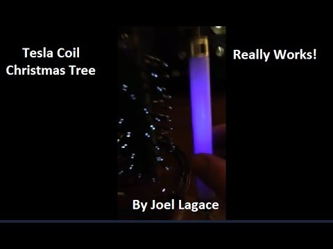 Tesla Coil Christmas Tree - YouTube