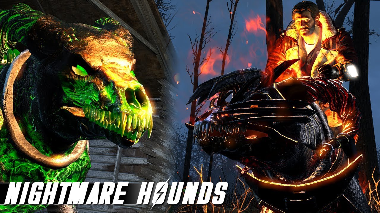 Fallout 4 Mods Weekly - Nightmare Hounds! - YouTube