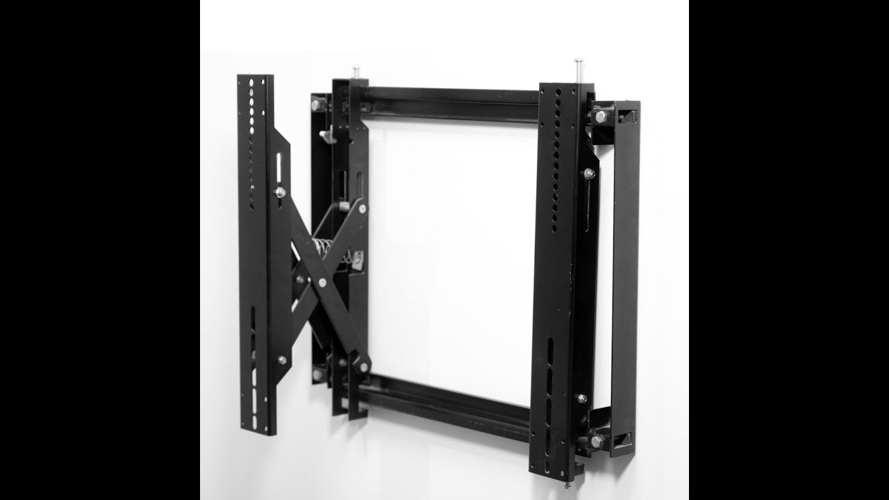 VTECH- PUSH PULL VIDEO WALL MOUNT BRACKET FOR 37 TO 75 INCH DISPLAY ...