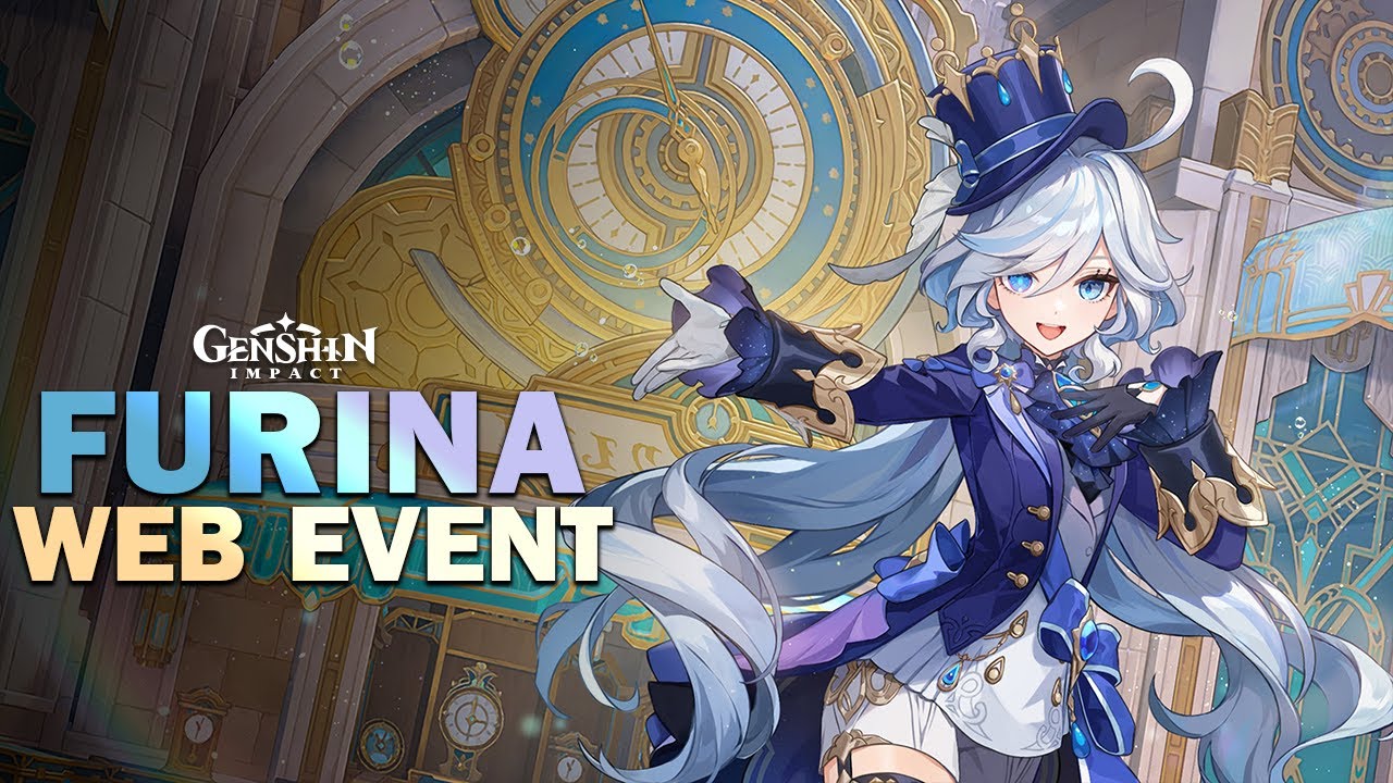 Furina Character Web Event | VIP Ace Detective | Genshin Impact - YouTube