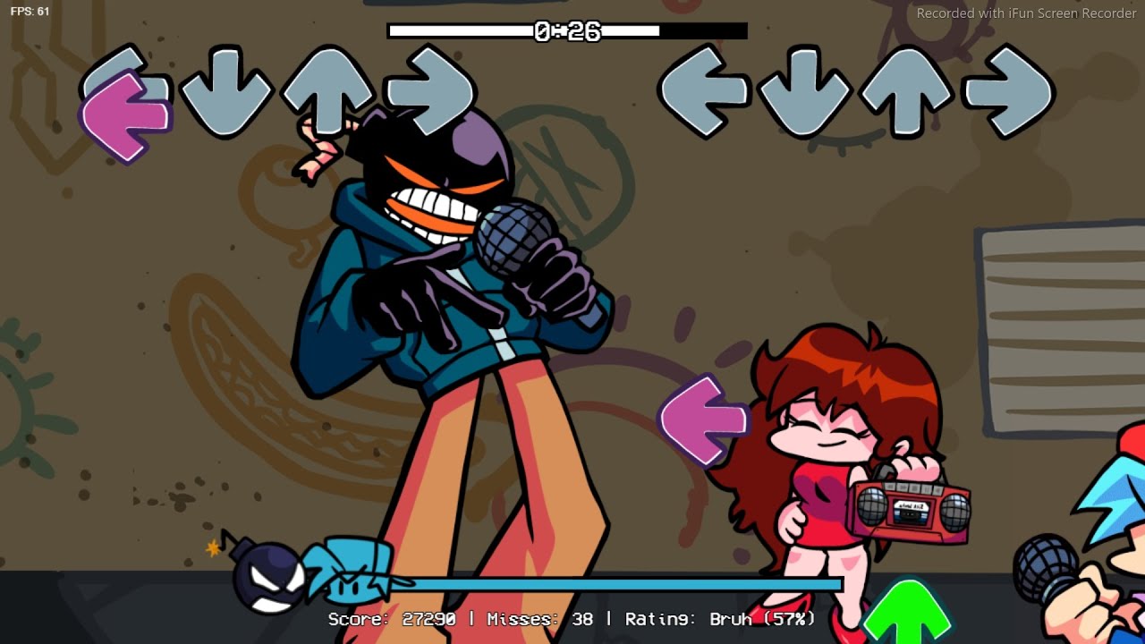 FNF: Whitty Vs. Boyfriend Fire Fight Mod LO FIGHT #shorts #FNF - YouTube