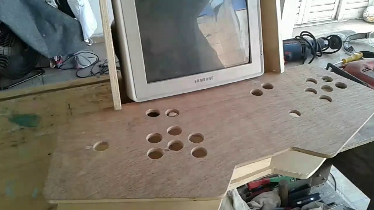 Projeto Arcade Bartop com Monitor CRT - YouTube