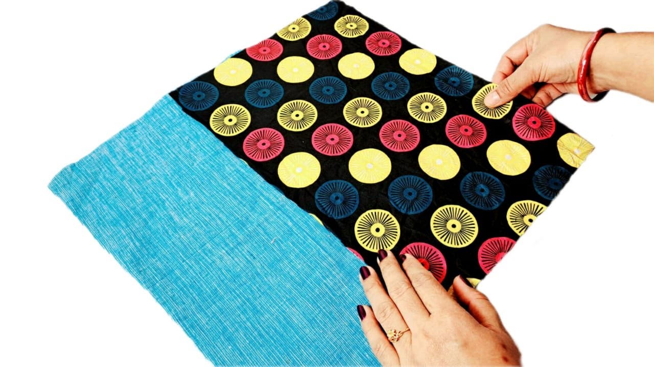 💟Amazing Idea From 2 Pieces of Fabric ⭐ Easy Sew in 10 Minutes / Sewing ...