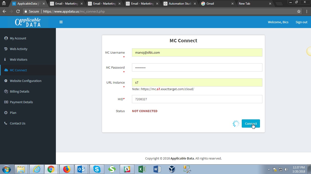 MC Connect Functional Flow - YouTube