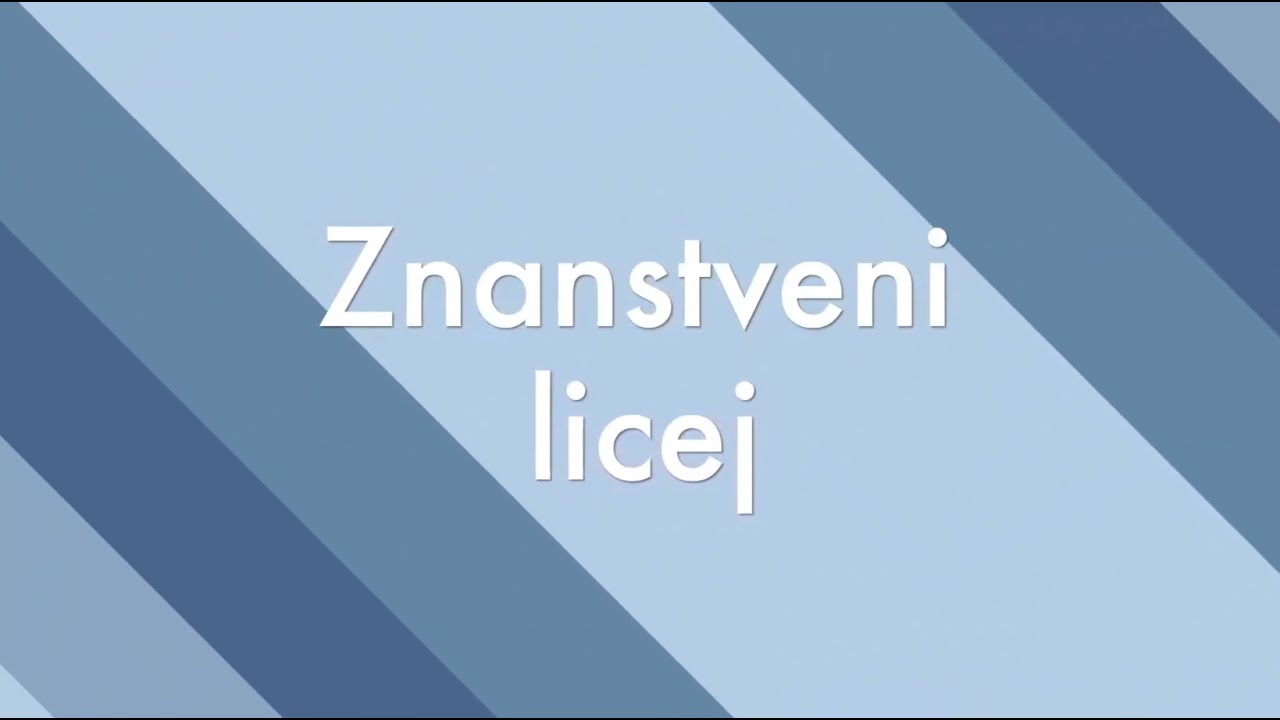 Znanstveni licej - France Prešeren (2023/24) - YouTube