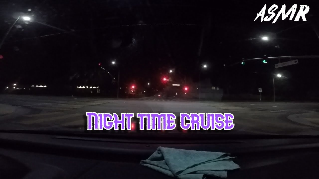 Driving ASMR: Night Time Cruise (No Talking) - YouTube