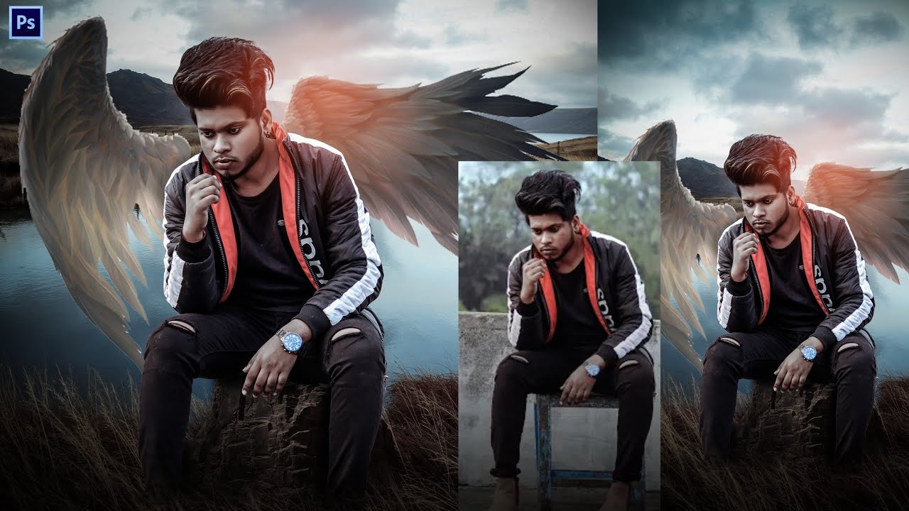 Photoshop Tutorial | Sad Concept Photo Editing - Like Sony Jackson ...