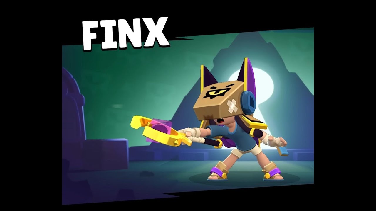 Novo brawler Finx - YouTube