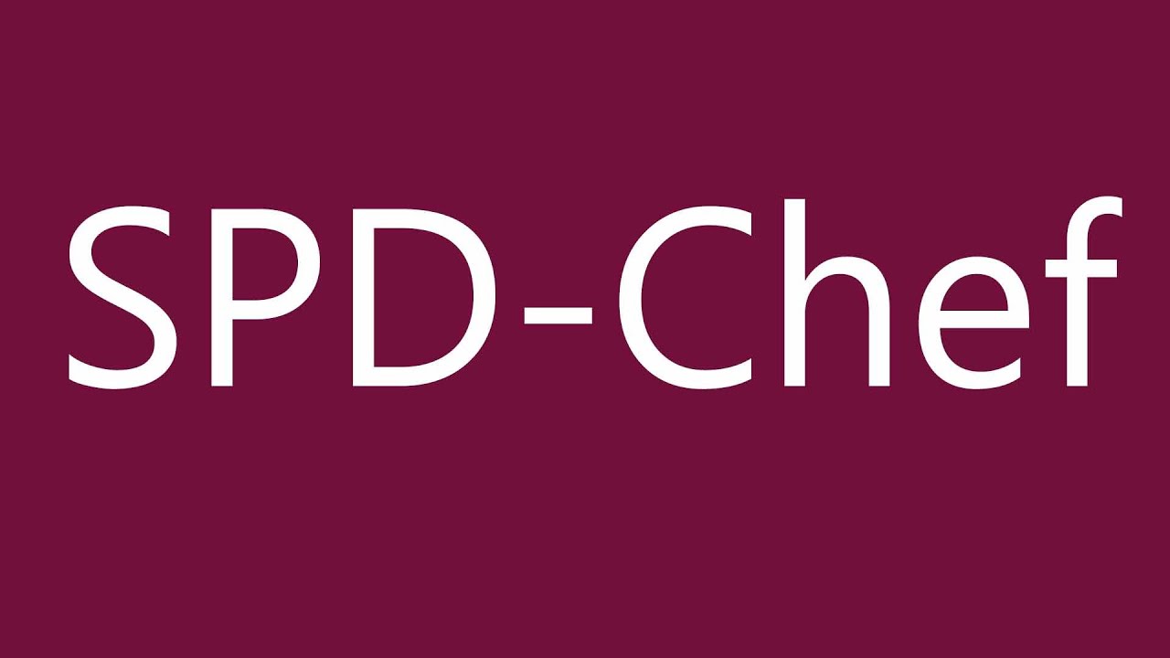 How to Pronounce ''SPD-Chef'' Correctly in German - YouTube