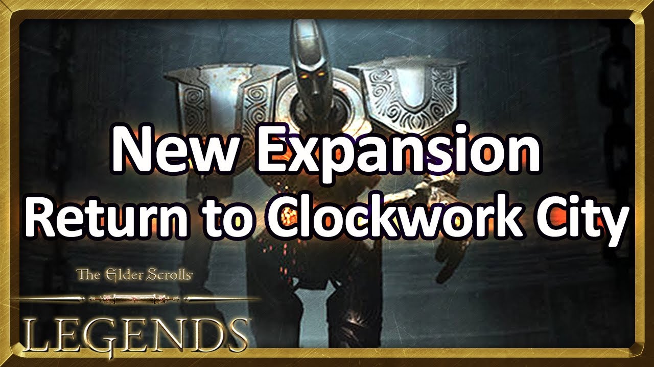 (TES: Legends) Return to Clockwork City - Expansion Coming November 30 ...