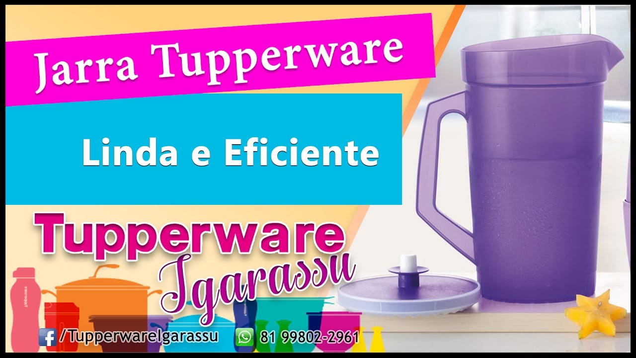 Tupperware A Jarra - Todas as CaracterÍsticas + Receitas - YouTube