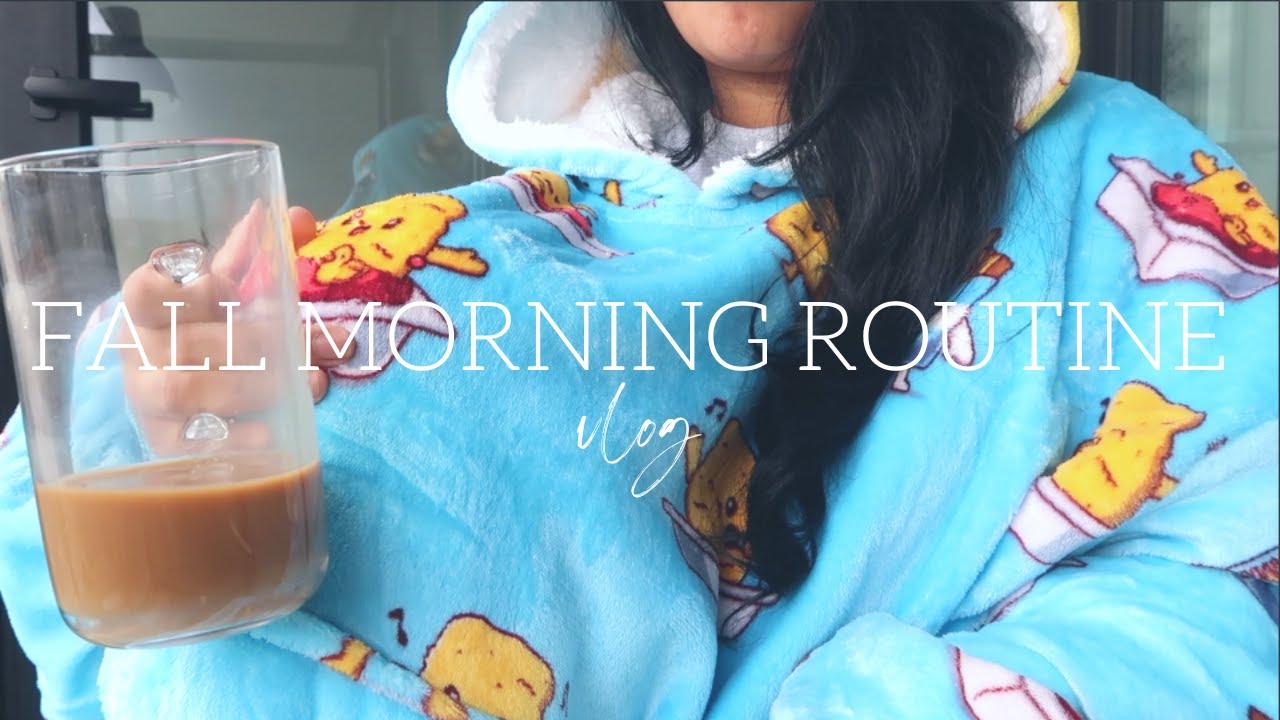 FALL MORNING ROUTINE ft OODIE || - YouTube
