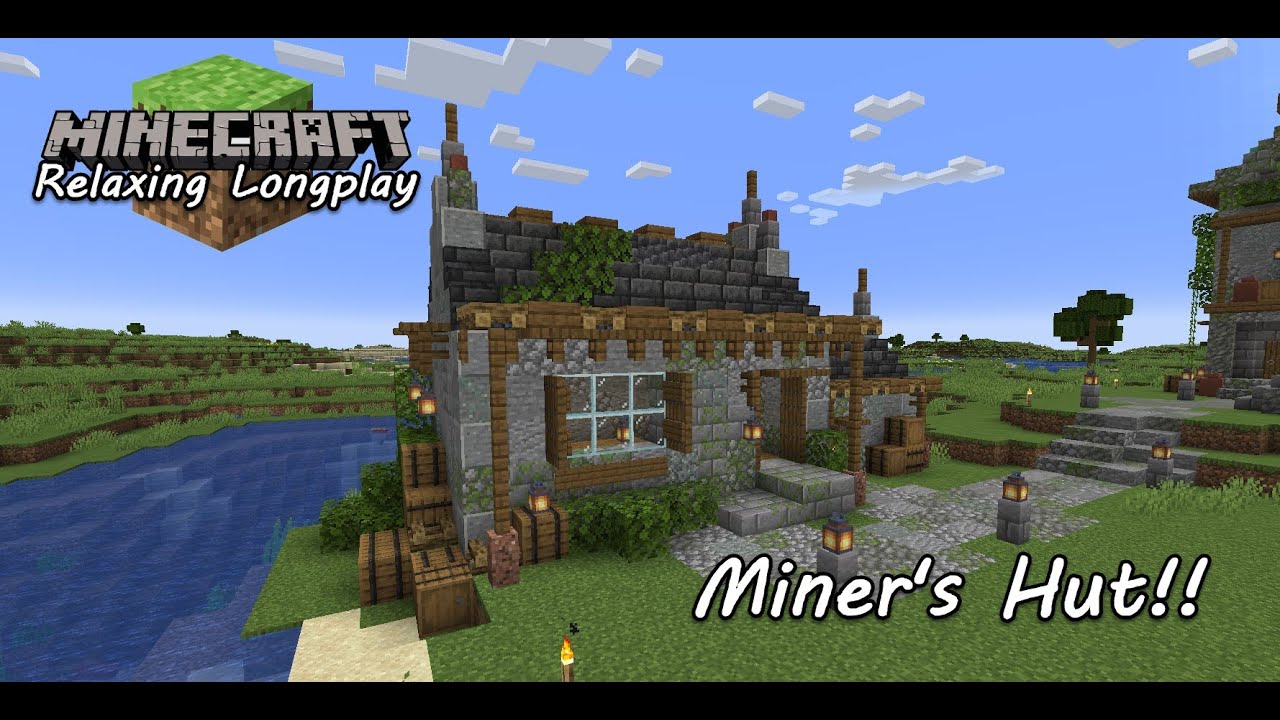 Minecraft Longplay | The Miner's Hut (no commentary) - YouTube
