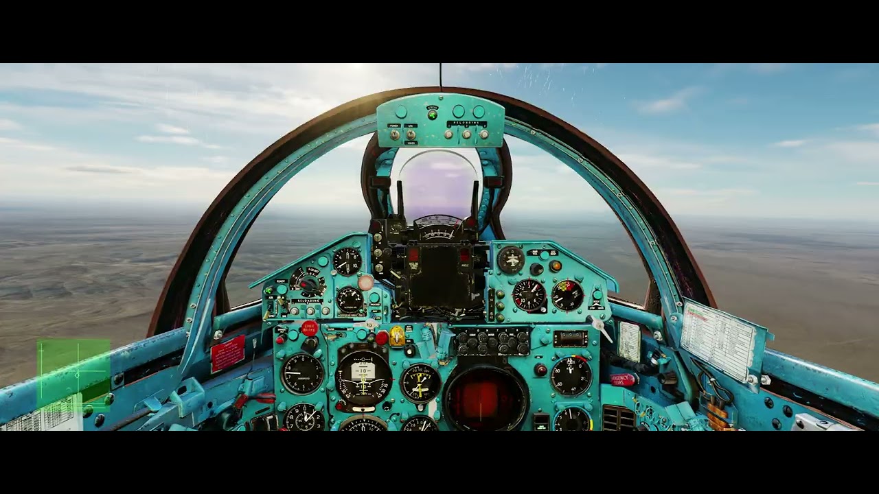 MiG-21 - Sinai - M10 Gun Strafing (Air Start) - YouTube