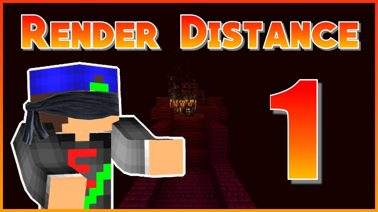 Beating Minecraft With Render Distance One!! - YouTube