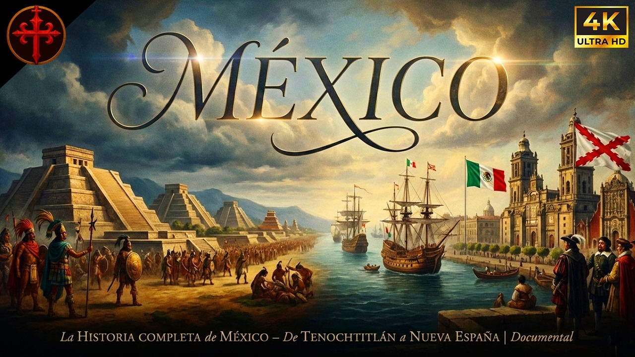 La HISTORIA COMPLETA de MÉXICO – De TENOCHTITLÁN a NUEVA ESPAÑA ...