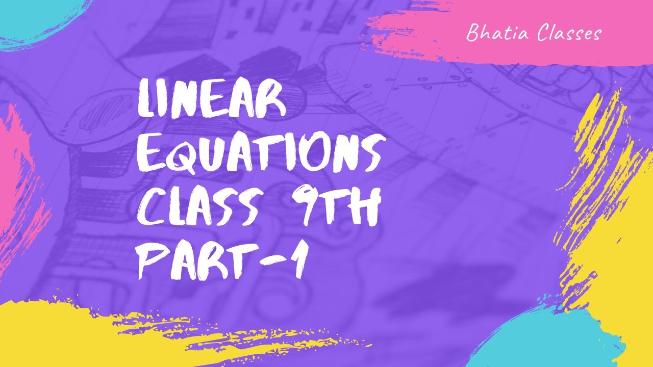 Class 9th Ncert Math Chapter 4 Ex 4 1 YouTube Class 9th Ncert Math Chapter 4 Ex 4 1 YouTube
