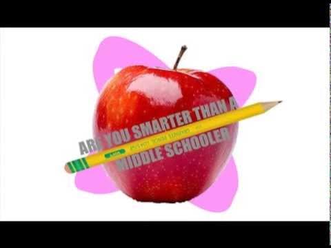 Are You Smarter Than A Middle Schooler? - YouTube