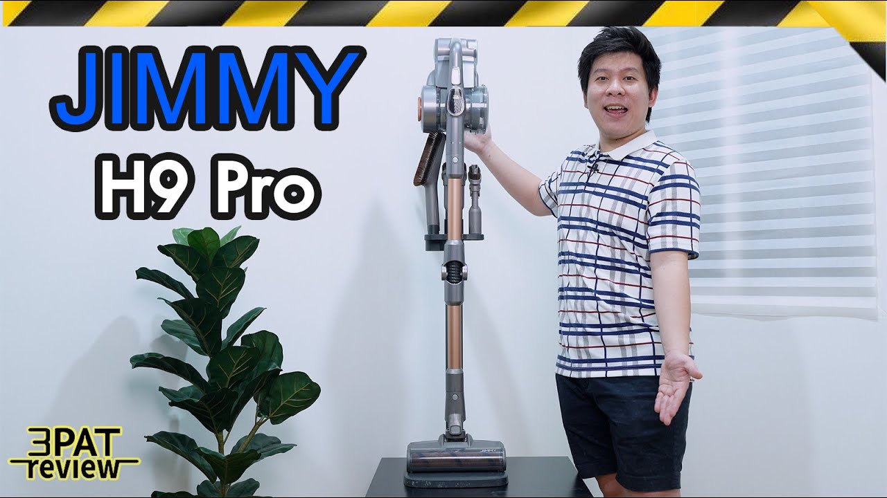รีวิว JIMMY H9 Pro แรงดูดสูง 25000 Pa 9990 บ. เซตเดียวจบ - YouTube
