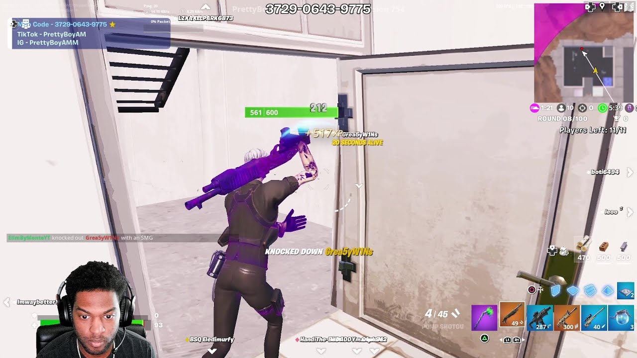 SHADOW MIDAS Skin Gameplay (Fortnite) - YouTube