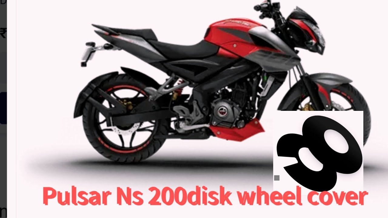 Pulsar Ns 200 disk wheel cover #jiyamodifications#pulsarns200 # ...
