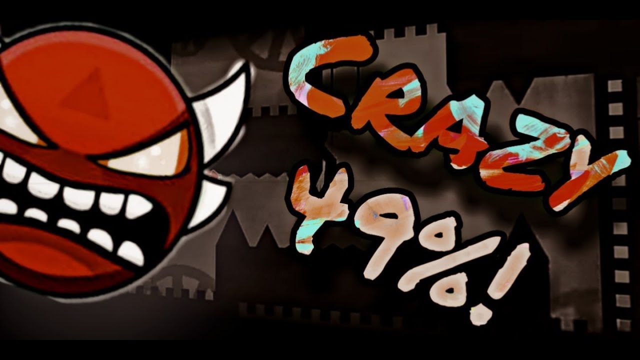 CraZy 49% // Geometry Dash 2.11 - YouTube