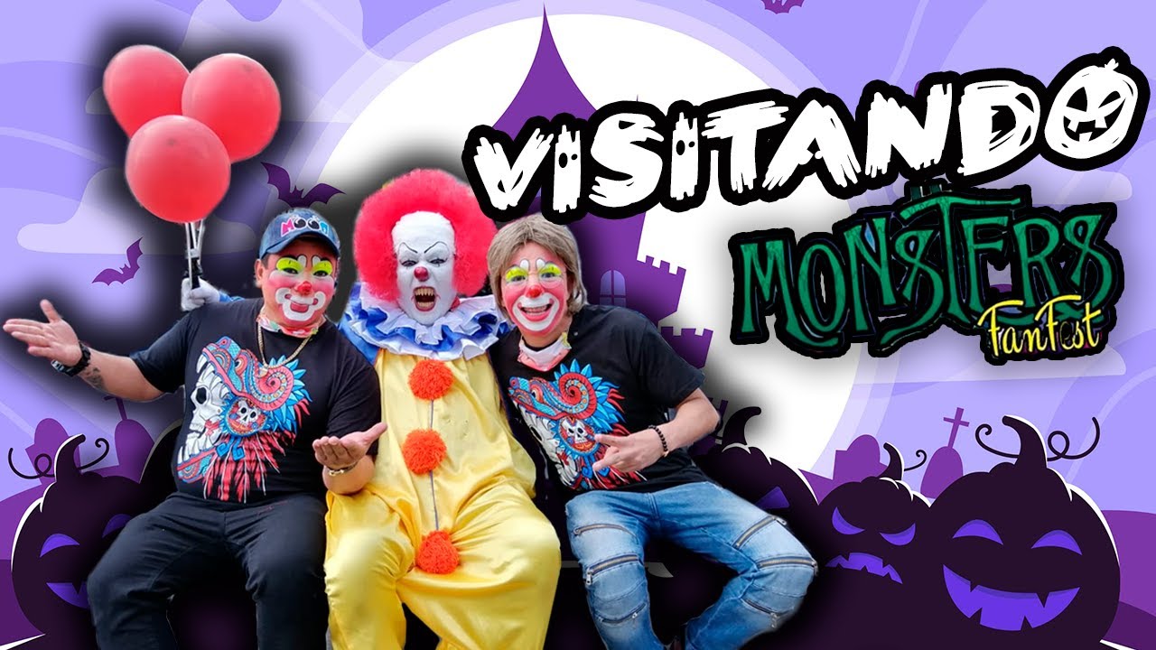 Los Payaboom I Visitando Monster Fan Fest - YouTube