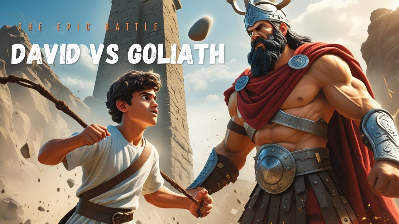 Story of David and Goliath - The Epic Battle | Part 3 | Bible Stories ...