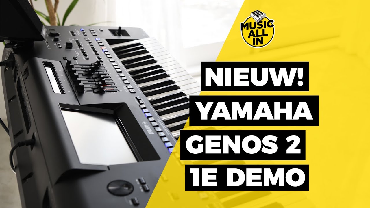 Nieuw: de Yamaha Genos 2 Demo | Music All In - YouTube