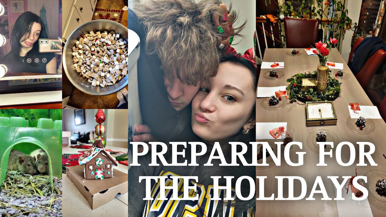 PREPARING FOR THE HOLIDAYS | college winter break - YouTube