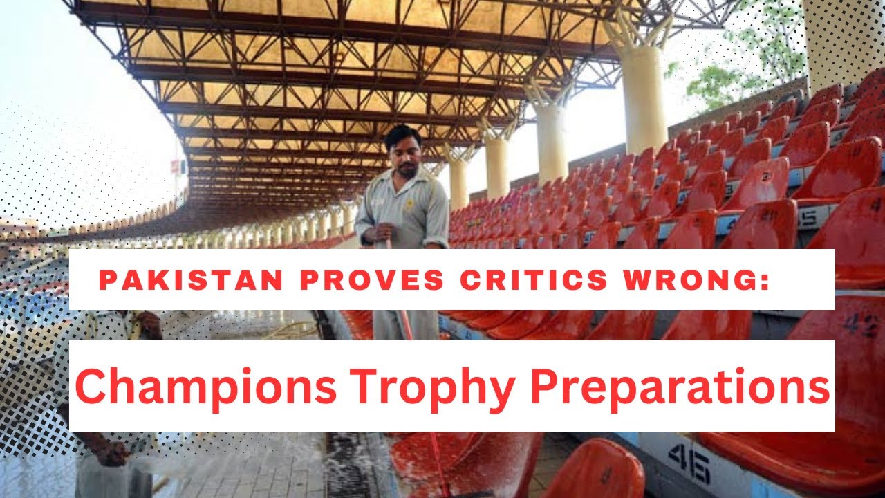 Pakistan Proves Critics Wrong: Champions Trophy Preparations - YouTube
