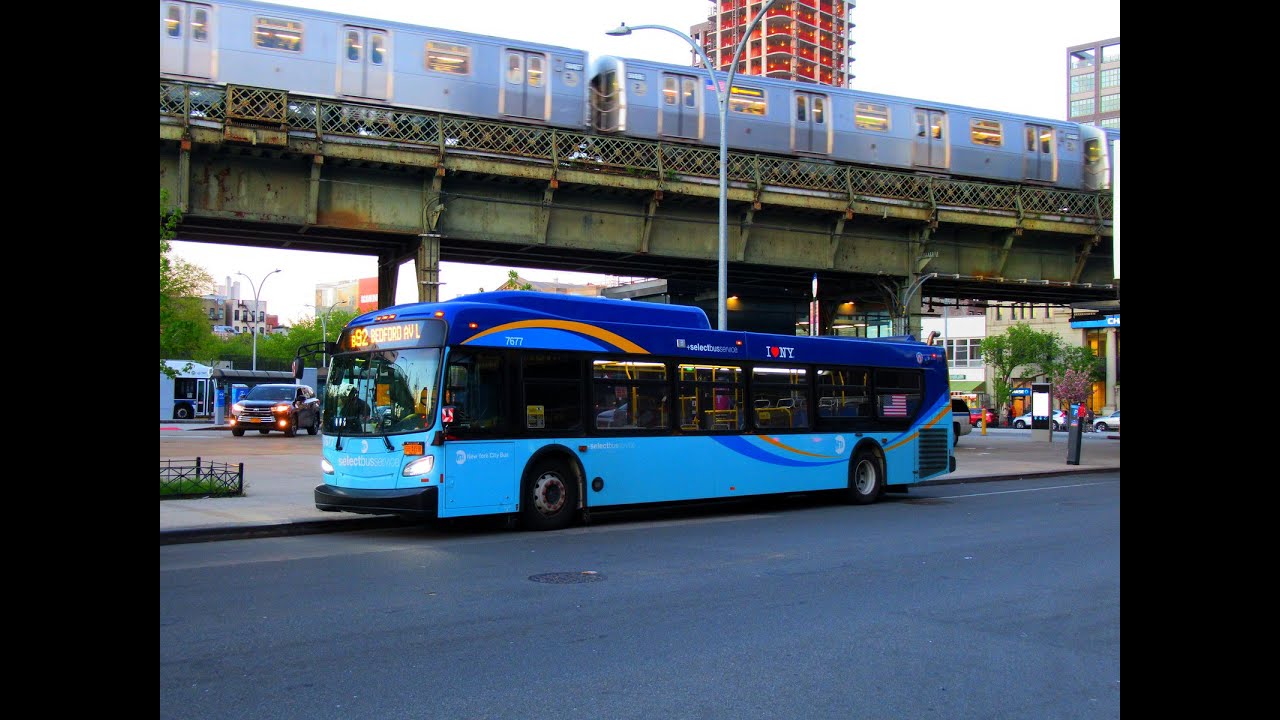 NYCT B92 Williamsburg Link Bus Ride - Full Route - YouTube