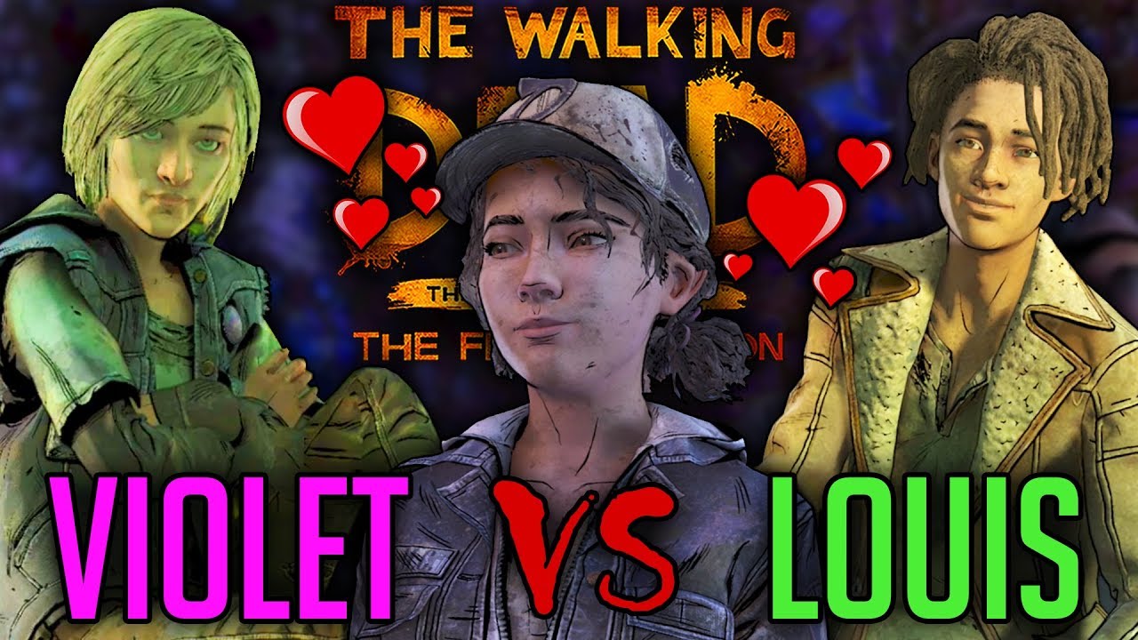 Violet VS Louis Love Interests? - The Walking Dead: The Final Season ...