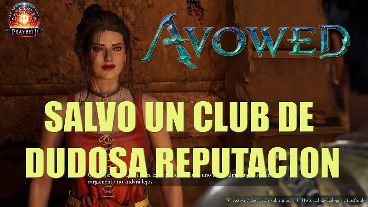 AVOWED Salvo un Club de dudosa Reputación Capitulo 5 #avowed - YouTube