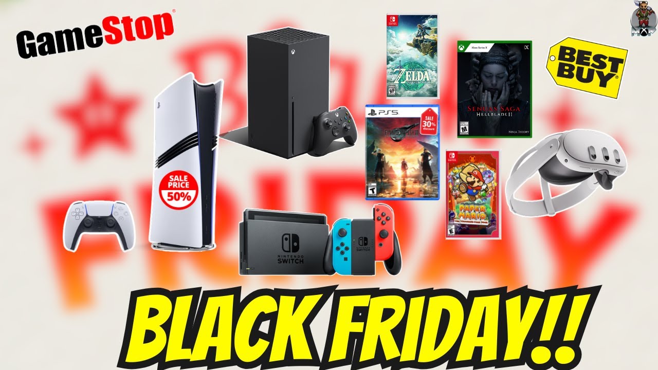 Early Black Friday Video Game Deals 2024 | Nintendo, Xbox, Walmart ...