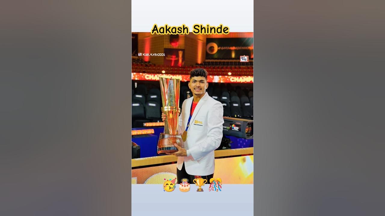 PKL KABADDI STAR AAKASH SHINDE #khelkabaddi #sports #satus #prokabaddi #motivation - YouTube