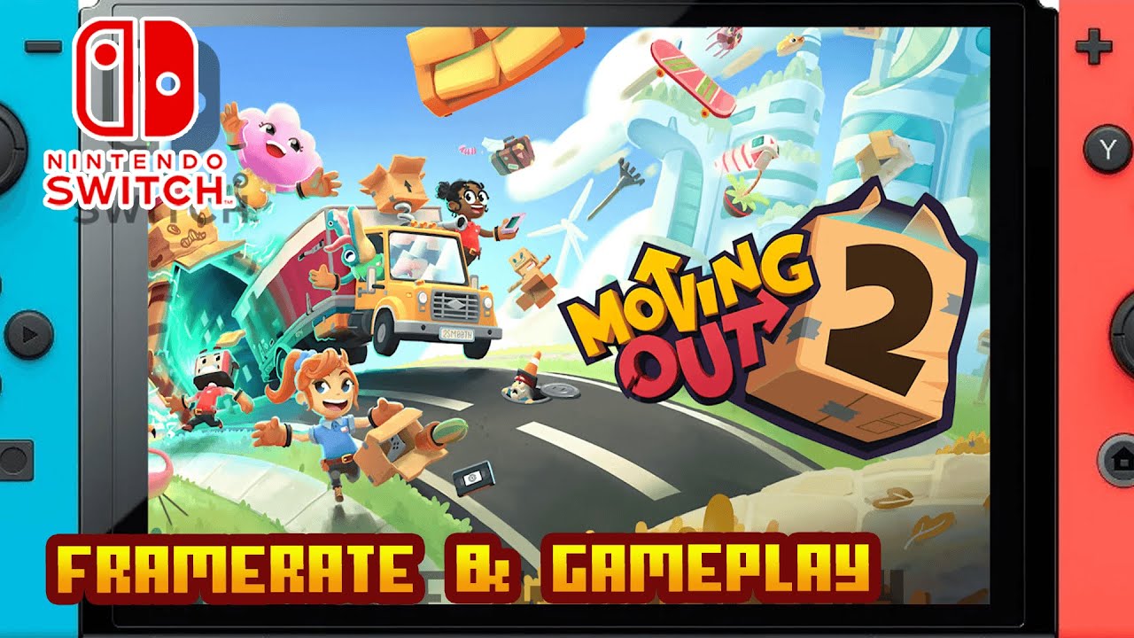 Moving Out 2 - (Nintendo Switch) - Framerate & Demo Gameplay - YouTube