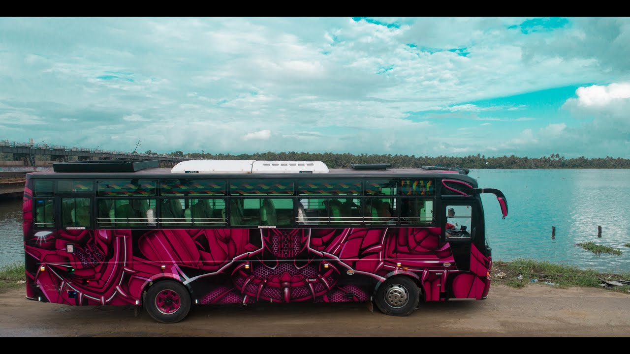 Black Panther Tourist Bus | Phonex Sound Blasters - YouTube