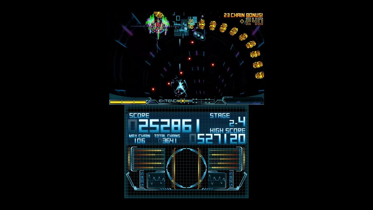 Chain Blaster (3DS) ; Newニンテンドー3DS LL実機 ; 3DS DL チェインブラスター - YouTube