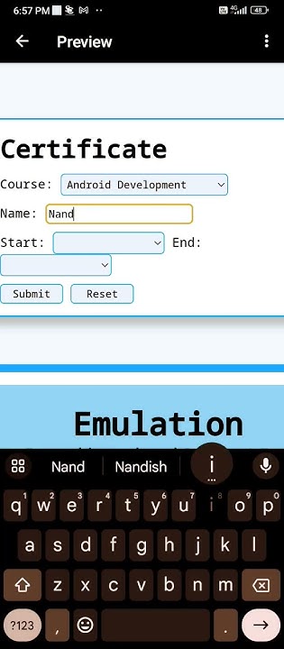 Certificate Generate Onfill Details Using Html Css Js Coding Programming Computerscience